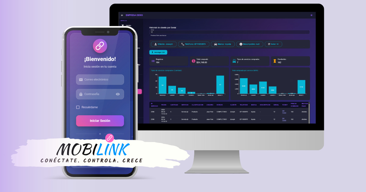 Mobilink | Software para Servicios con Trazabilidad y WhatsApp en ...